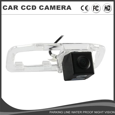 CCD Car Backup Camera HD Rear View Camera For KIA Rio Reverse Parking Camera Guide Line Water