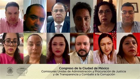 Ante Comisiones Unidas Comparece Contralor Del Tsj Cdmx Para Ratificación