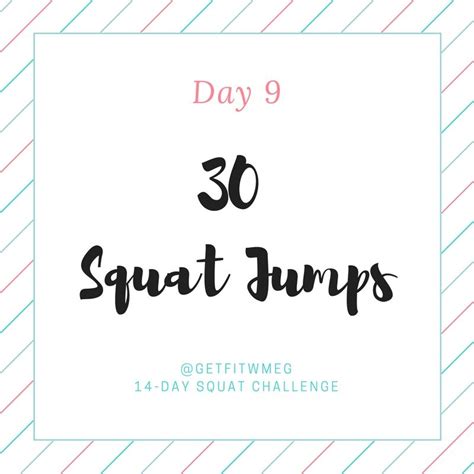 30 Squat Jumps Challenge