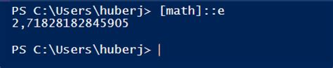 Zahlen In Powershell Pi Potenz Wurzel Runden Itnator Net