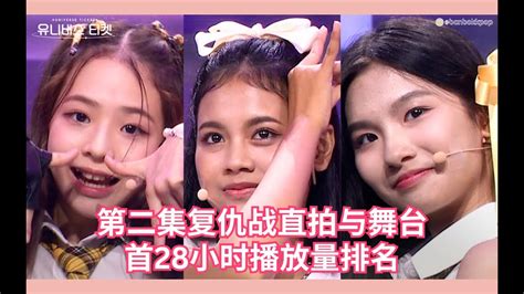 大台无人在意的选秀！会演变成国籍投票吗？sbs女团选秀universe Ticket宇宙门票第二集复仇战直拍与舞台首28小时播放量排名附点赞