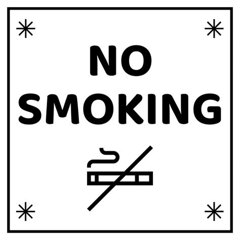 Printable No Smoking Sign Free Printable Signs 51 Off