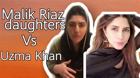 Uzma Khan Vs Malik Riaz Daughters Sabas Review Youtube