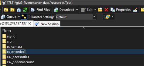 FiveM ESX Server Disable Inventory F ZAP Hosting Docs