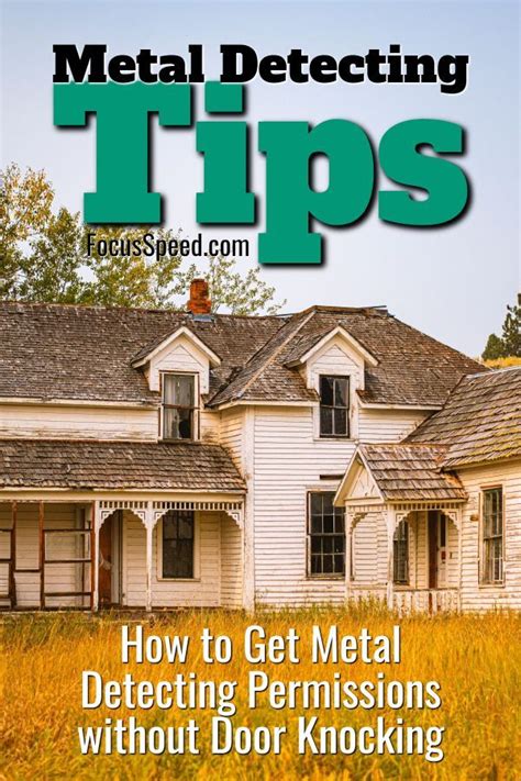 Metal Detecting Tips How To Get Metal Detecting Permissions Artofit