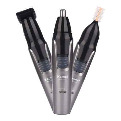 Compact Multifunctional Nose And Ear Hair Trimmer For Men Temples Eyebrow