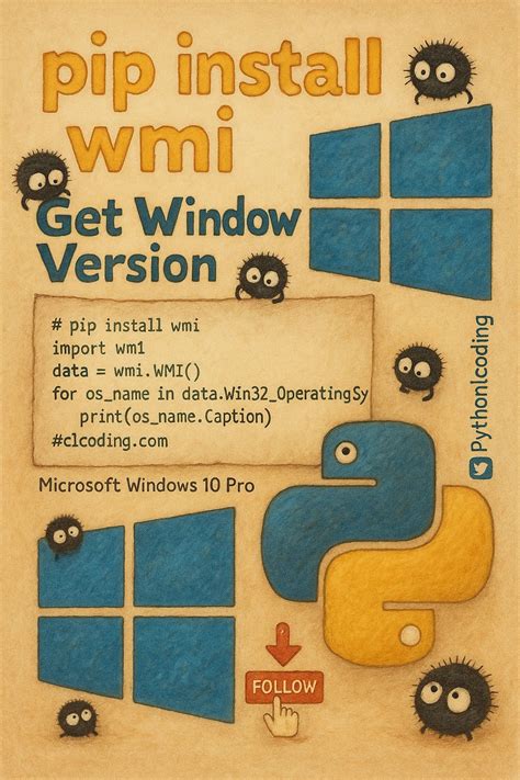 Get Window Version Python Coding
