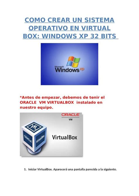 DOCX Tutorial Instalar Windows XP En Oracle Virtual Box DOKUMEN TIPS