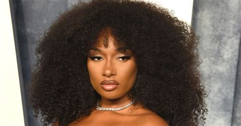 Megan Thee Stallion Expertly Matches Blue String Bikini With Cotton Candy Hair Sports