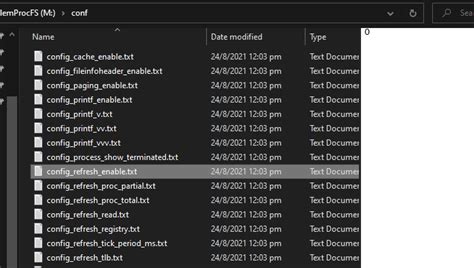 config refresh enable cannot be enabled · issue 74 · ufrisk memprocfs