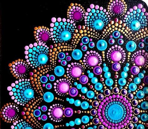 Épinglé par Laurie Cordone sur Mandala s Mandala Peinture mandala