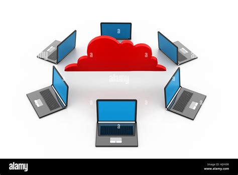 Blue Laptop Notebook Computers Computer Isolated Model Design