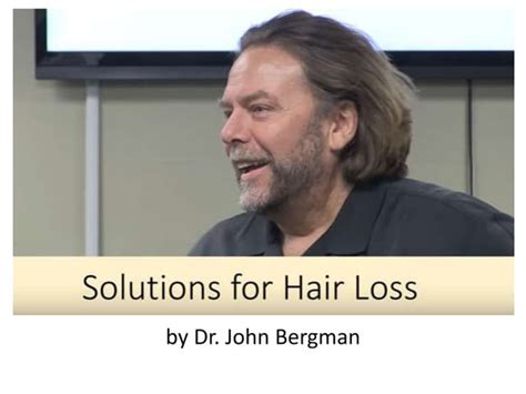 Solutions For Hair Loss Pptx