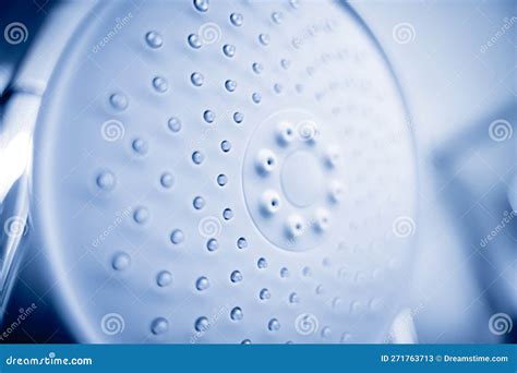rows of shower mixer at the showroom of a large store stock image