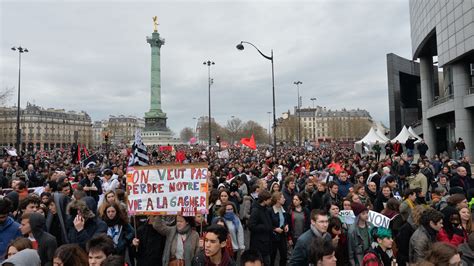 Paris Le Parcours De La Manifestation Du 13 Avril Contre La Réforme