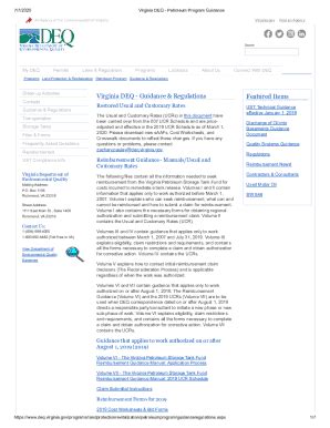 Fillable Online Virginia DEQ Fax Email Print PdfFiller