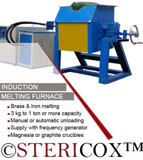 Induction Furnace Iron Brass Melting Manufacturer India