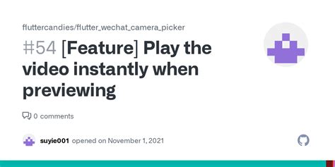 Feature Play The Video Instantly When Previewing Issue