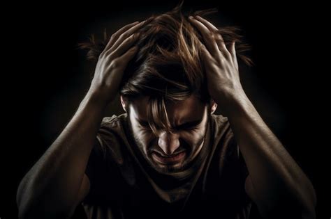 Premium Ai Image Intense Migraine Headaches