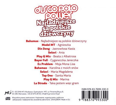 Disco Polo Power Najładniejsze są polskie dziewczyny digibook CD Stone Temple bol