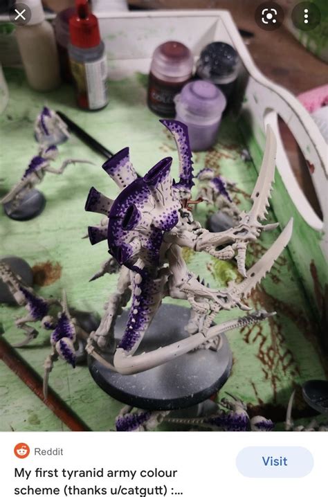 Tyranid Paint Color Schemes 9 Motifs Artofit