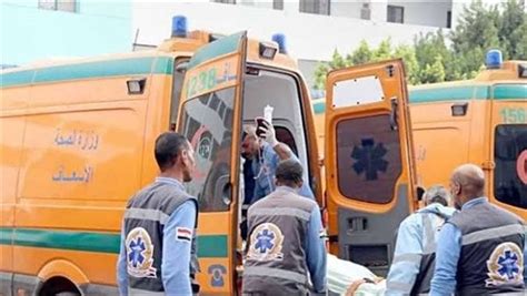إصابة 3 أشخاص إثر تصادم سيارتين بالقليوبية