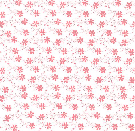 Pink Floral Ornament Pattern Seamless 452239 Vector Art At Vecteezy