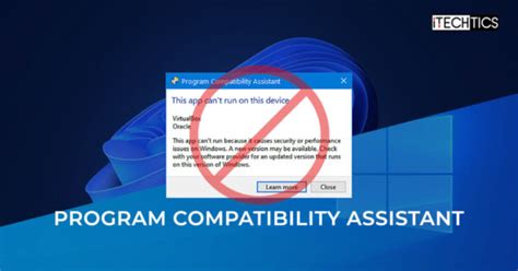 4 Ways To Disable Program Compatibility Assistant And Fix This App Cant Run On This Device