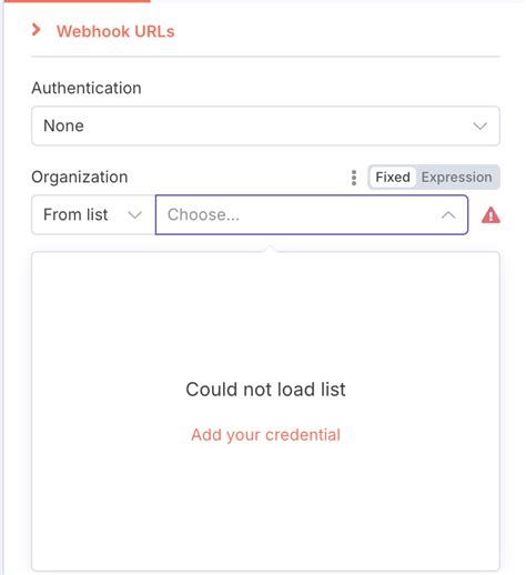 Authorization Is Required When Credentials Are Provided And Using List