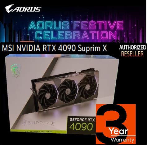 Msi Geforce Rtx™ 4090 Rtx4090 Suprim X 24g3y Tg I5 13600k I7