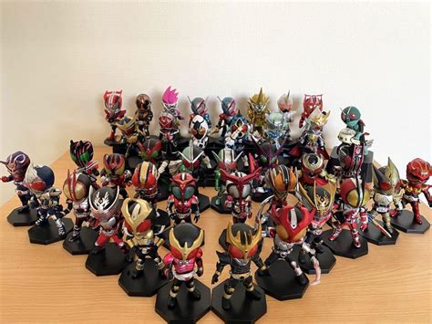 一番くじ 仮面ライダー デフォルメキーホルダー 4個セット 特撮