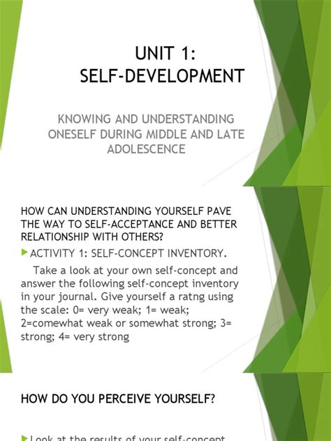 Perdev Lesson 1 W1 Pdf Self Concept Metaphysics Of Mind