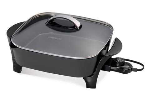 12 Inch Electric Skillet With Glass Cover Skillets Presto®