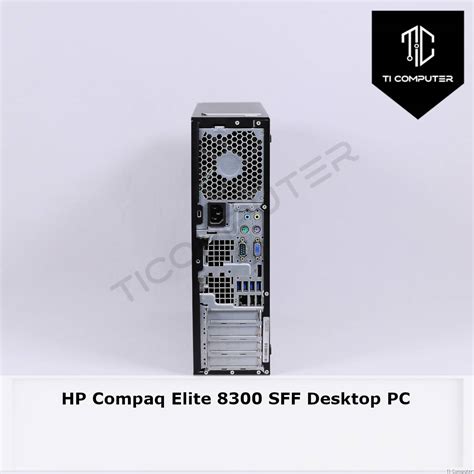 HP Compaq Elite 8300 SFF Intel Core I7 3770 3 4Ghz Up To 8GB RAM 240GB SSD Refurbished Desktop PC