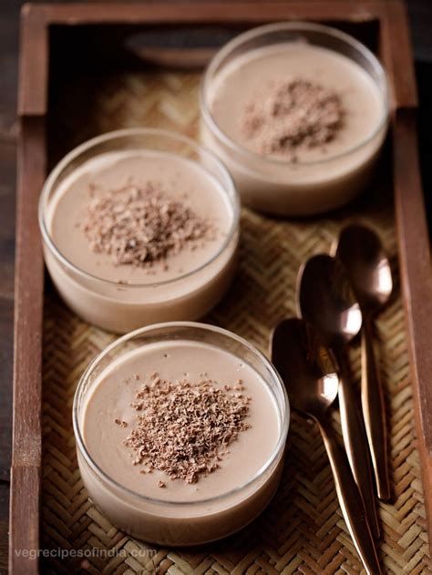 Chocolate Pudding Recipe Dassanas Veg Recipes