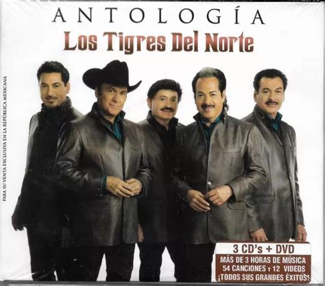 Los Tigres Del Norte Antología 3 Cd´s Dvd Nuevo Mercadolibre