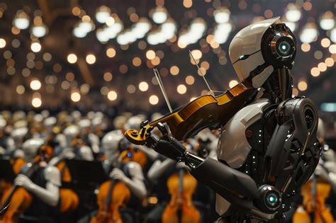 robot orchestra playing images free download on freepik