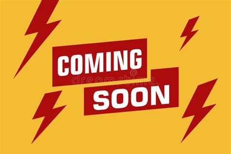 Coming Soon Labels Banners Design Festive Template Can Be Used For
