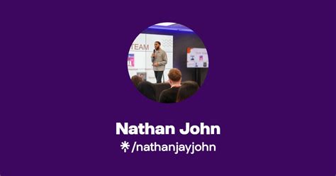 Nathan John Instagram Tiktok Linktree