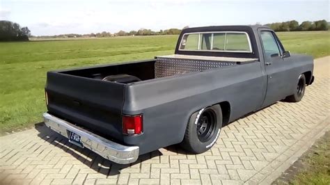 1973 Chevrolet C20 Pickup 5 7 V8 Lpg Lowered Bagged Youtube