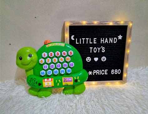 vtech count and learn turtle hobbies and toys toys and games on carousell