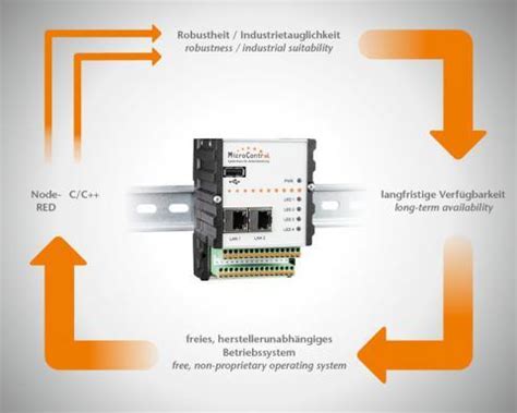Steuerung Kleinsteuerung Hutschienen PC IoT Gateway MicroControl