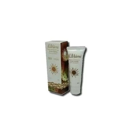 Albaderme Écran Solaire Minéral Teinté Claire Spf50 à La Figue De