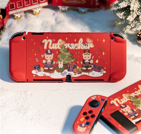 Kawaii Christmas Nutcracker Switch Case Ookawaii