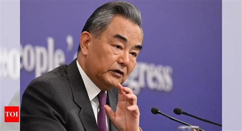 China Fm Wang Yi Calls War In Gaza A Disgrace For Civilisation