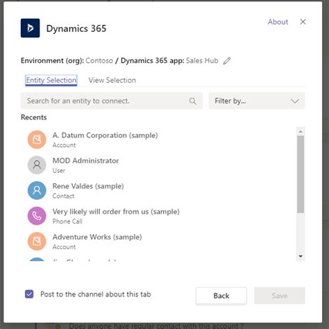 Integration Between Dynamics And Microsoft Teams Dynamics Chronicles