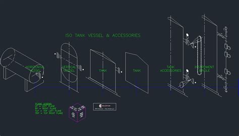Dynamic Blocks Isometric Equipment Drawing Package