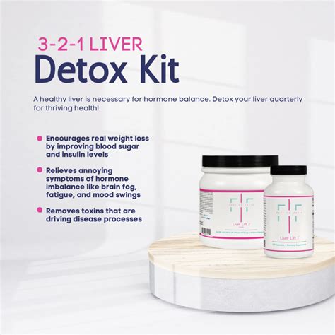 3 2 1 Liver Detox Kit Without Hormone Tame Fast To Faith™ Supplements