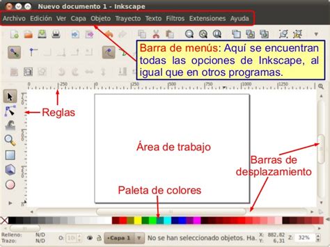 Trabajando Con Inkscape Conociendo La Interfaz