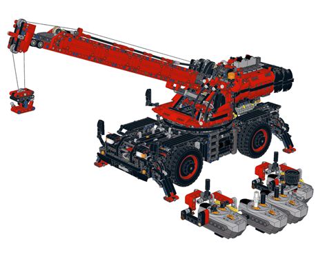 LEGO MOC Ultimate 42082 RC Rough Terrain Crane by JurgenKrooshoop ...